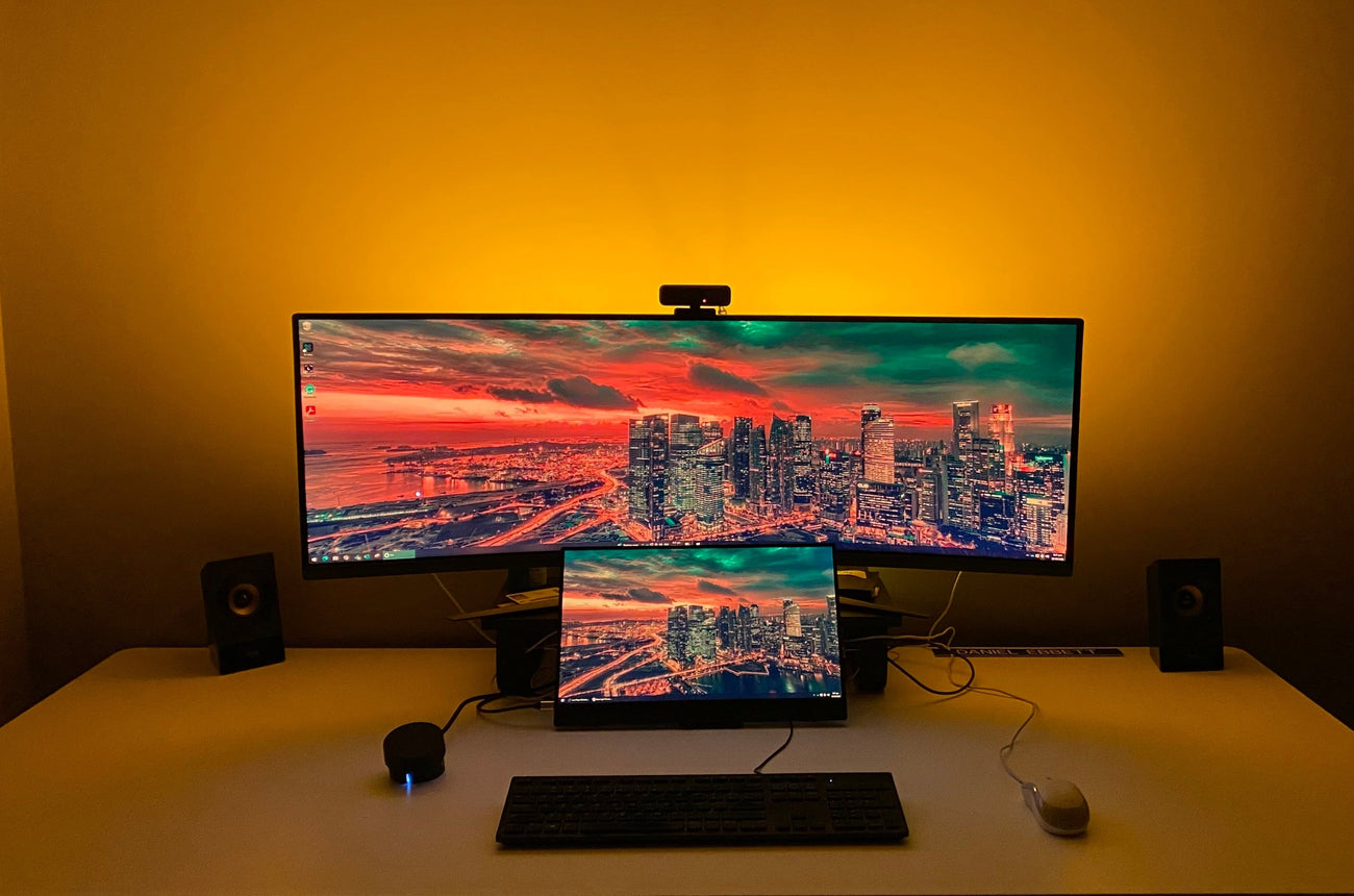NoBlue Amber Blue Blocking LED Strip Lights | BlockBlueLight