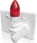 Red Plug in LED Night light for Sleep | BlockBlueLight